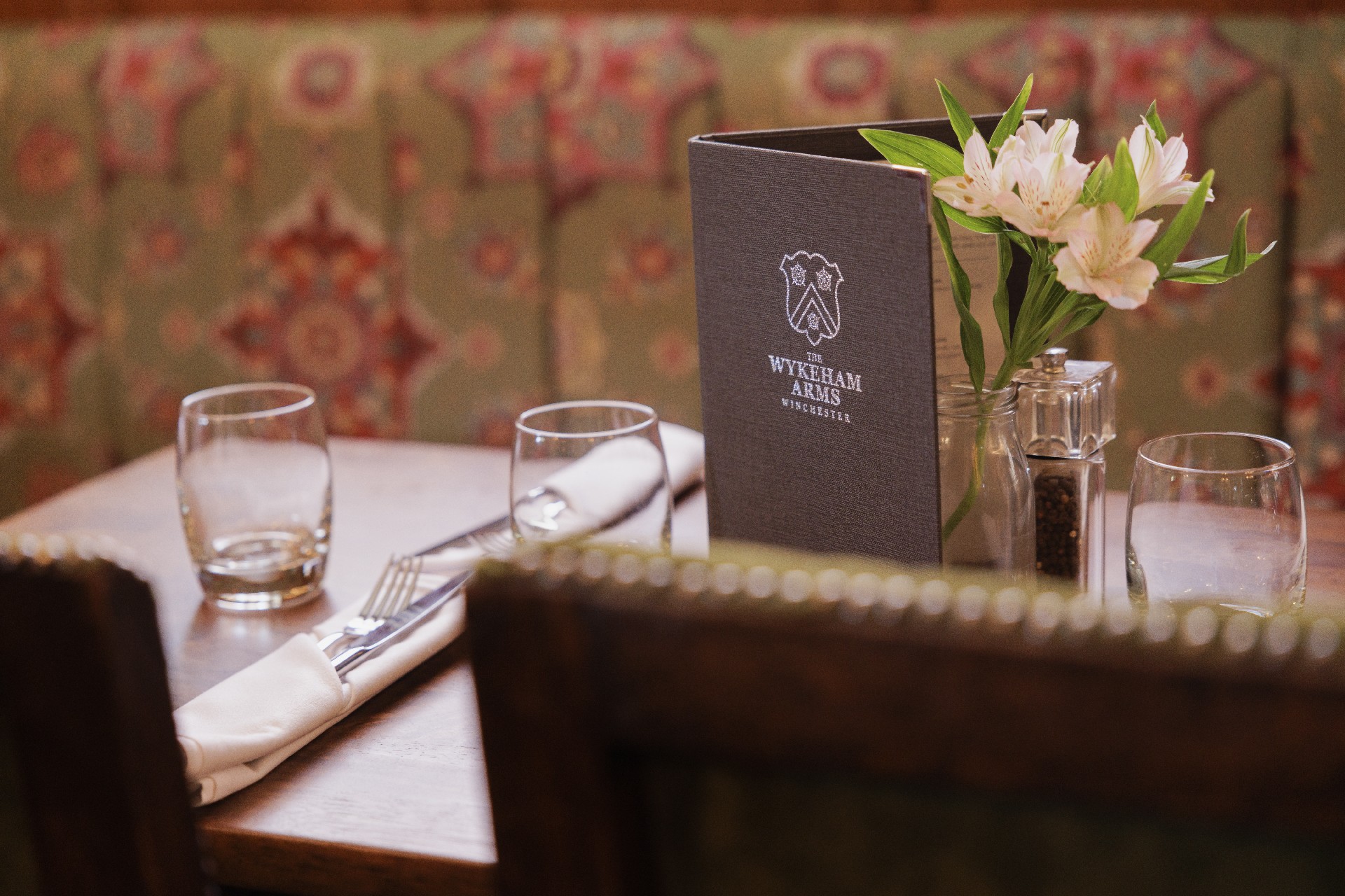 Menus | The Wykeham Arms
